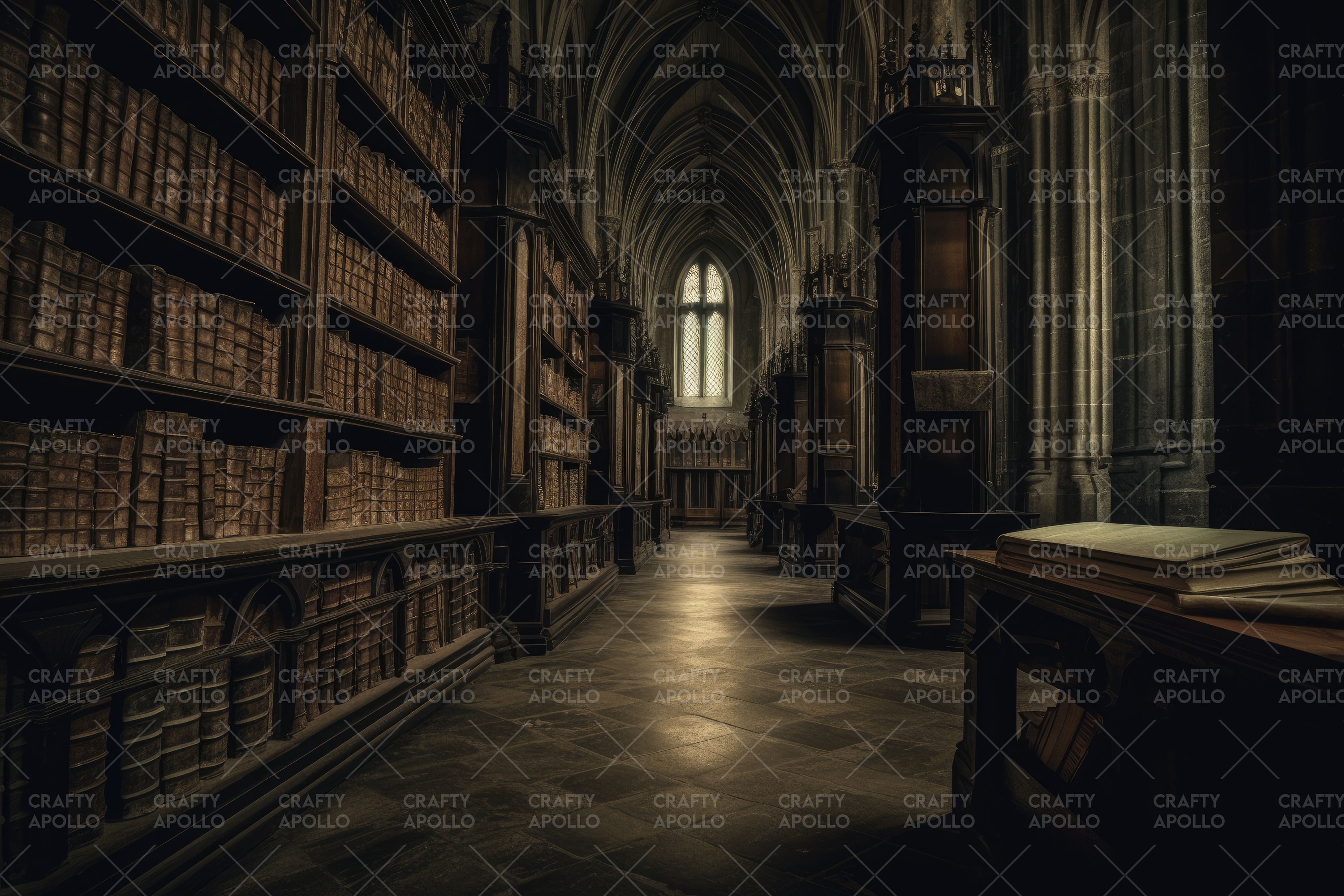 16 Old Wizardry School Library, Digital Backdrops, Magical Wizard ...