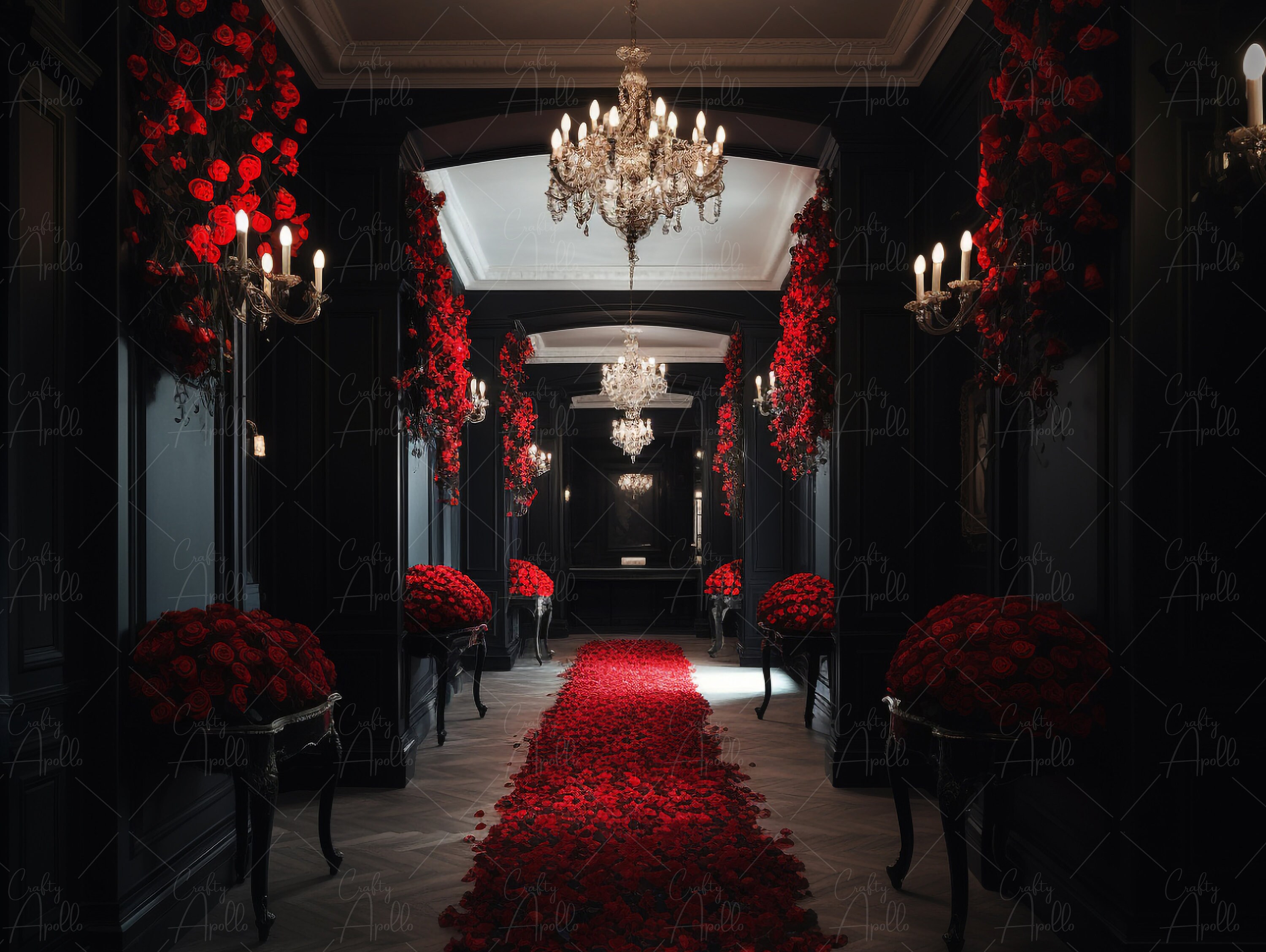 15 Digital Backdrops, Maternity Digital Backdrop, Royal Backdrop, Rose ...