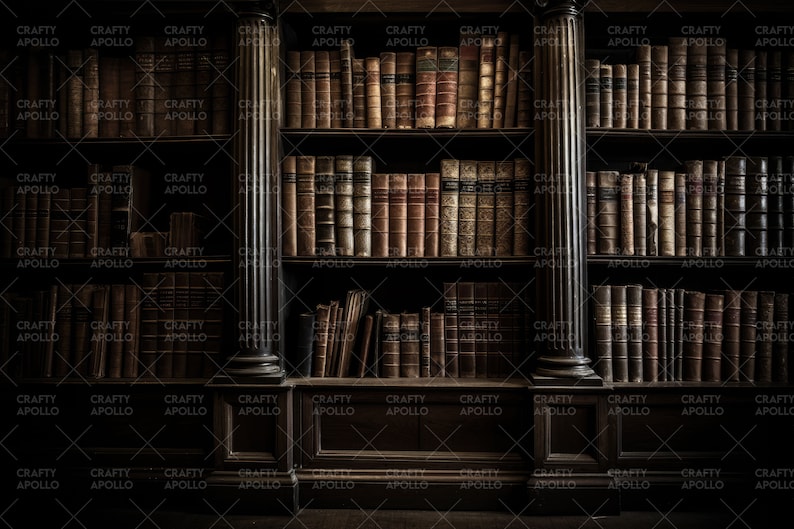 16 Old Wizardry School Library, Digital Backdrops, Magical Wizard ...