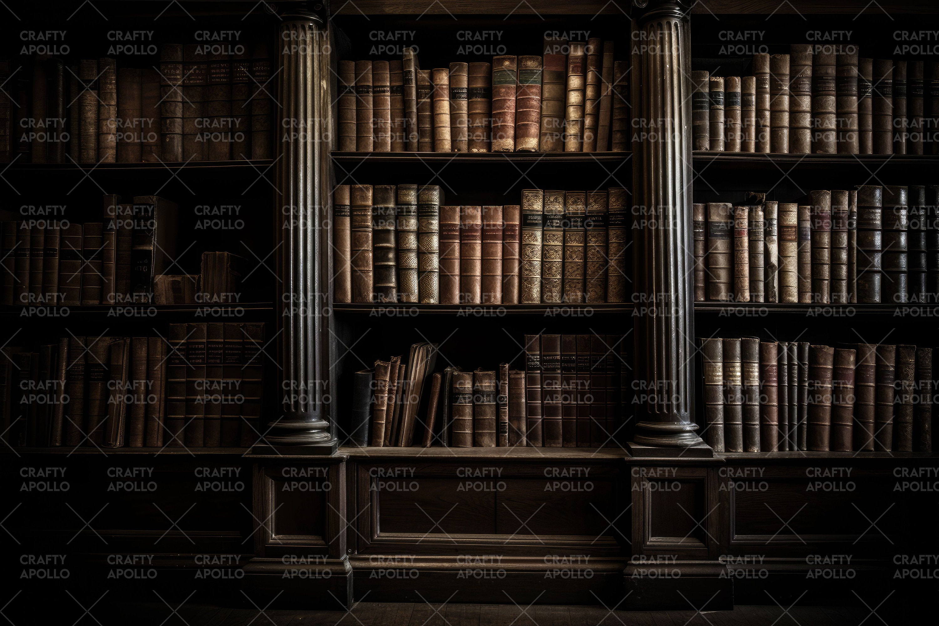 16 Old Wizardry School Library, Digital Backdrops, Magical Wizard ...