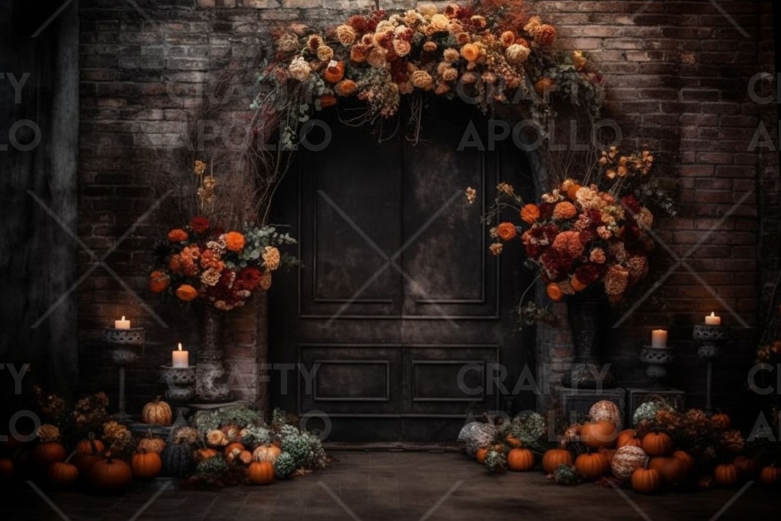 Rustic Fall Digital Backdrops, Autumn Backgrounds, Fall Mockups ...