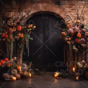 Rustic Fall Digital Backdrops, Autumn Backgrounds, Fall Mockups ...