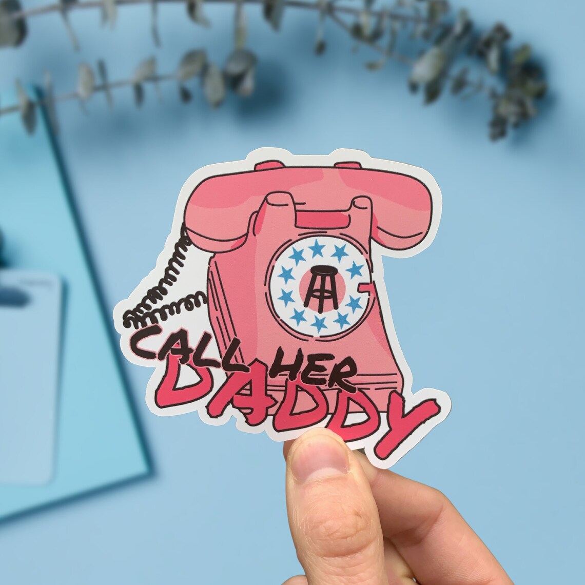 Call Her Daddy Sticker Chd Daddy Gang Alex Cooper Barstool Etsy