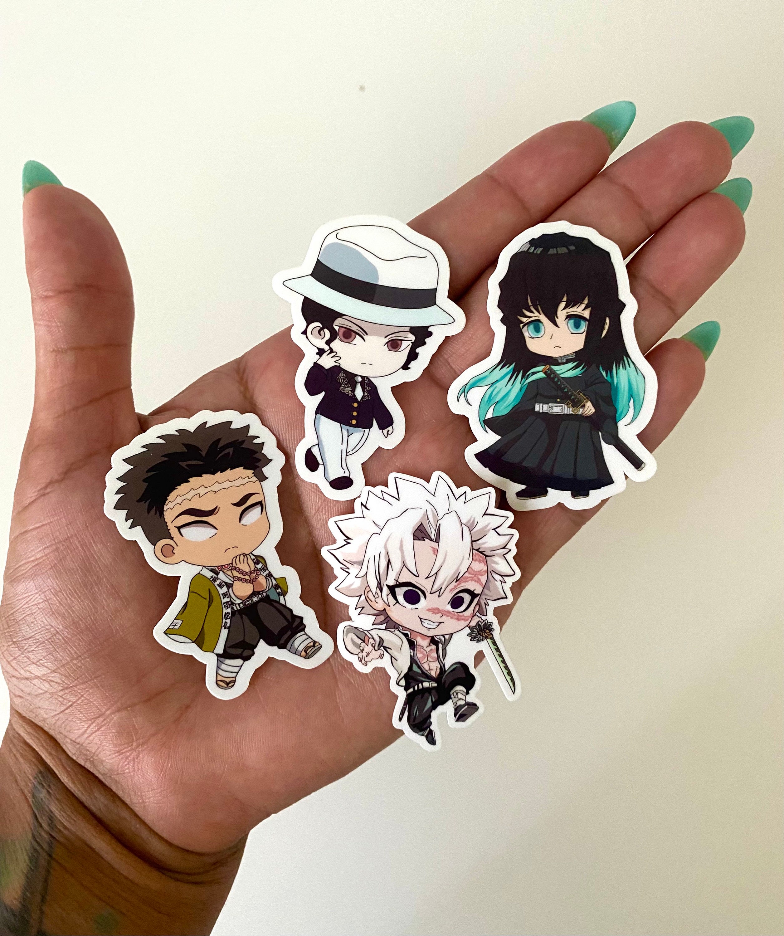 Anime Sticker Pack Anime Waterproof Vinyl Stickers For Water Etsy