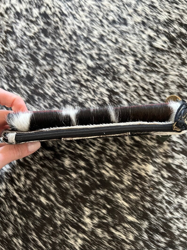 Tooled Leather Laced Wallet | Etsy