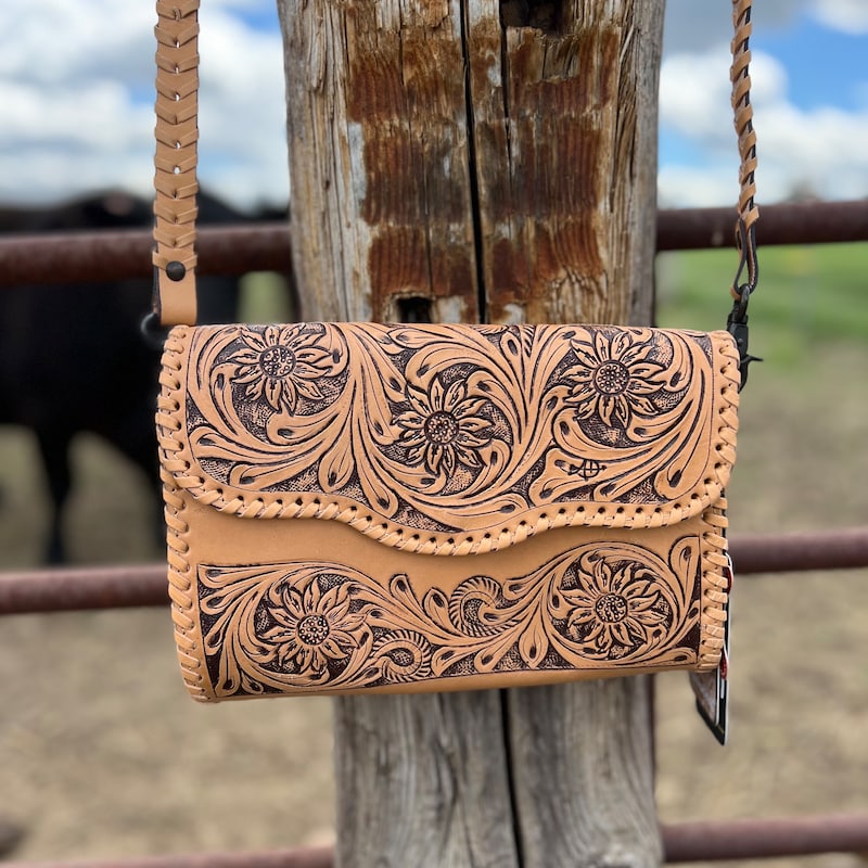 Leather Crossbody - Etsy