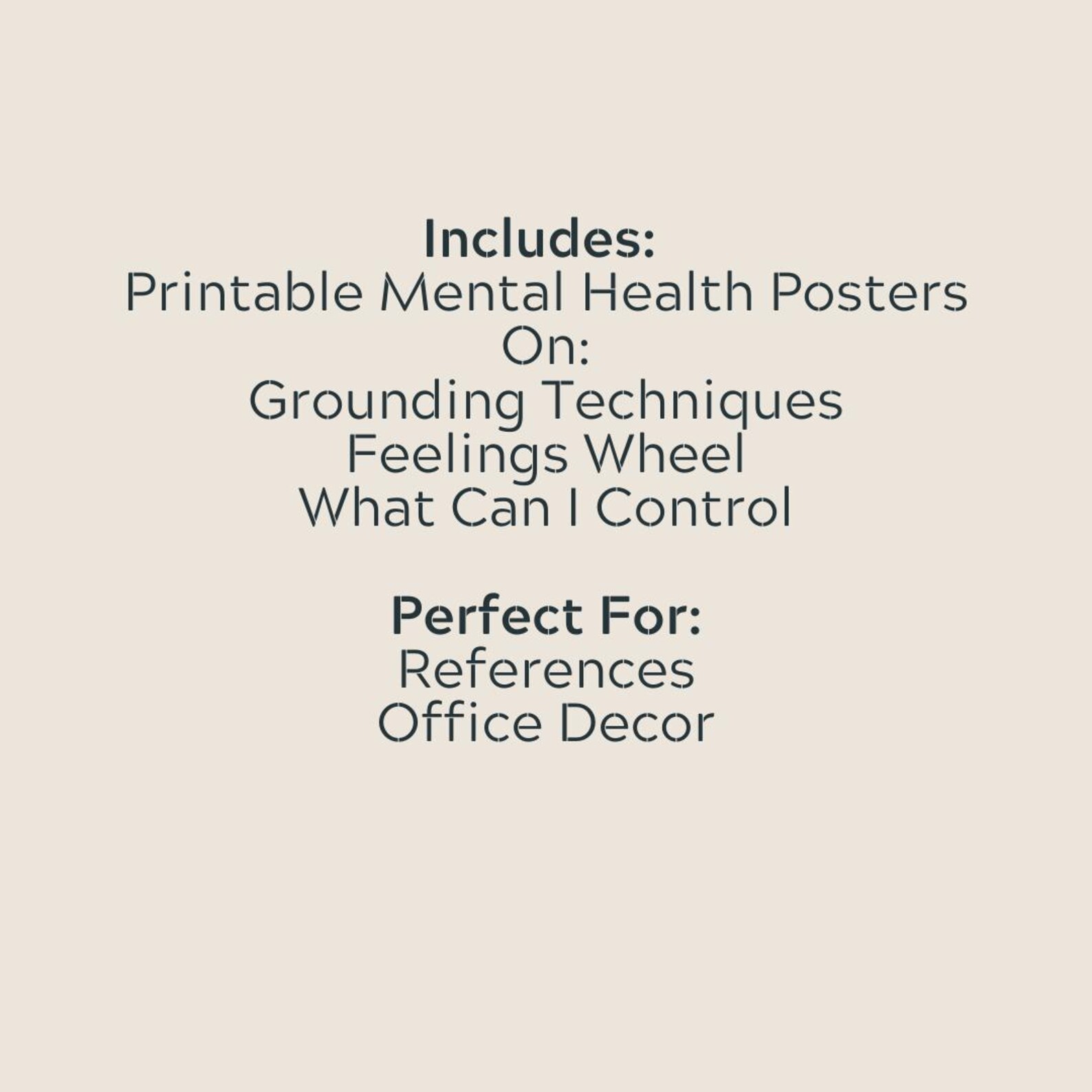 Emotions Wheel, Grounding, Control Therapy Digital Posters, Mental ...