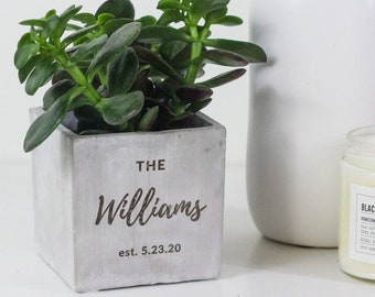 Personalized Planter - Etsy
