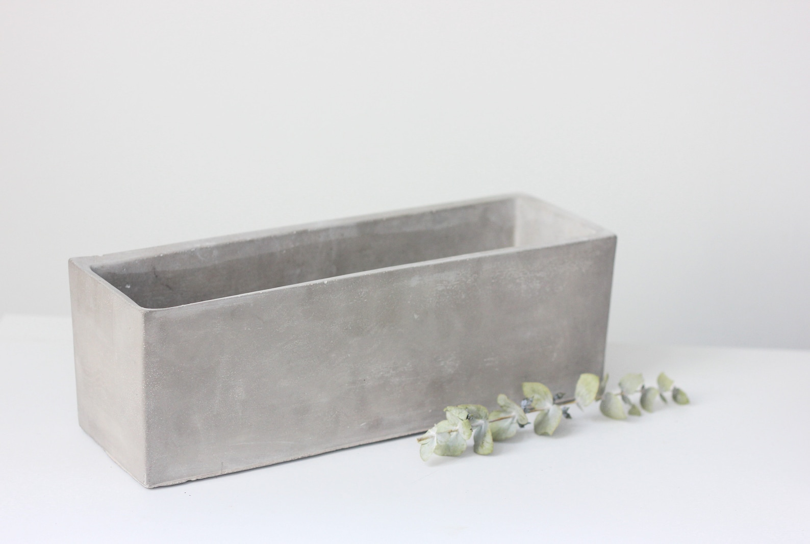 Concrete Rectangle Planter and Succulent Box | Etsy