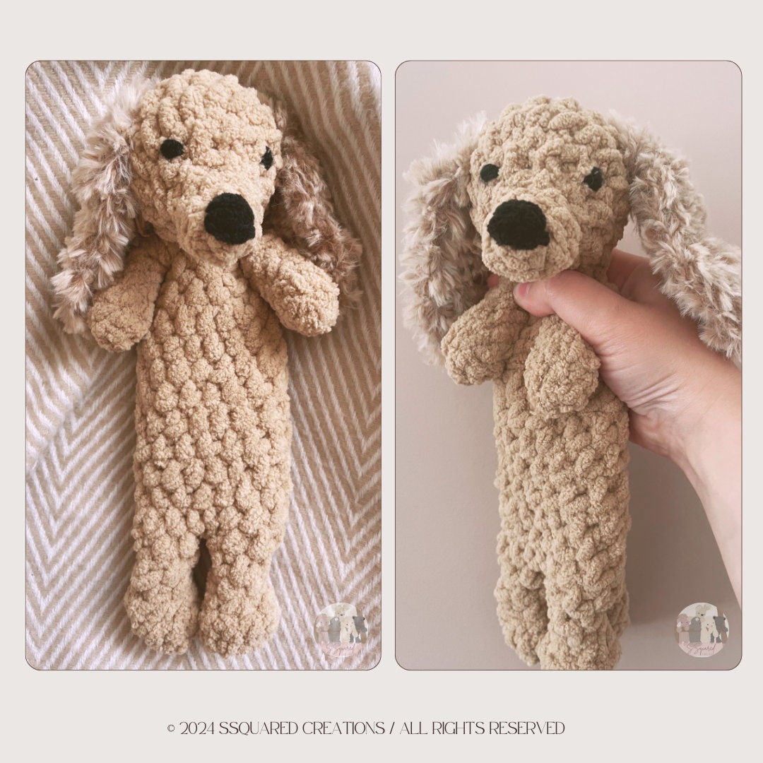 WEENIE DOG Crochet Snuggler Pattern - Etsy