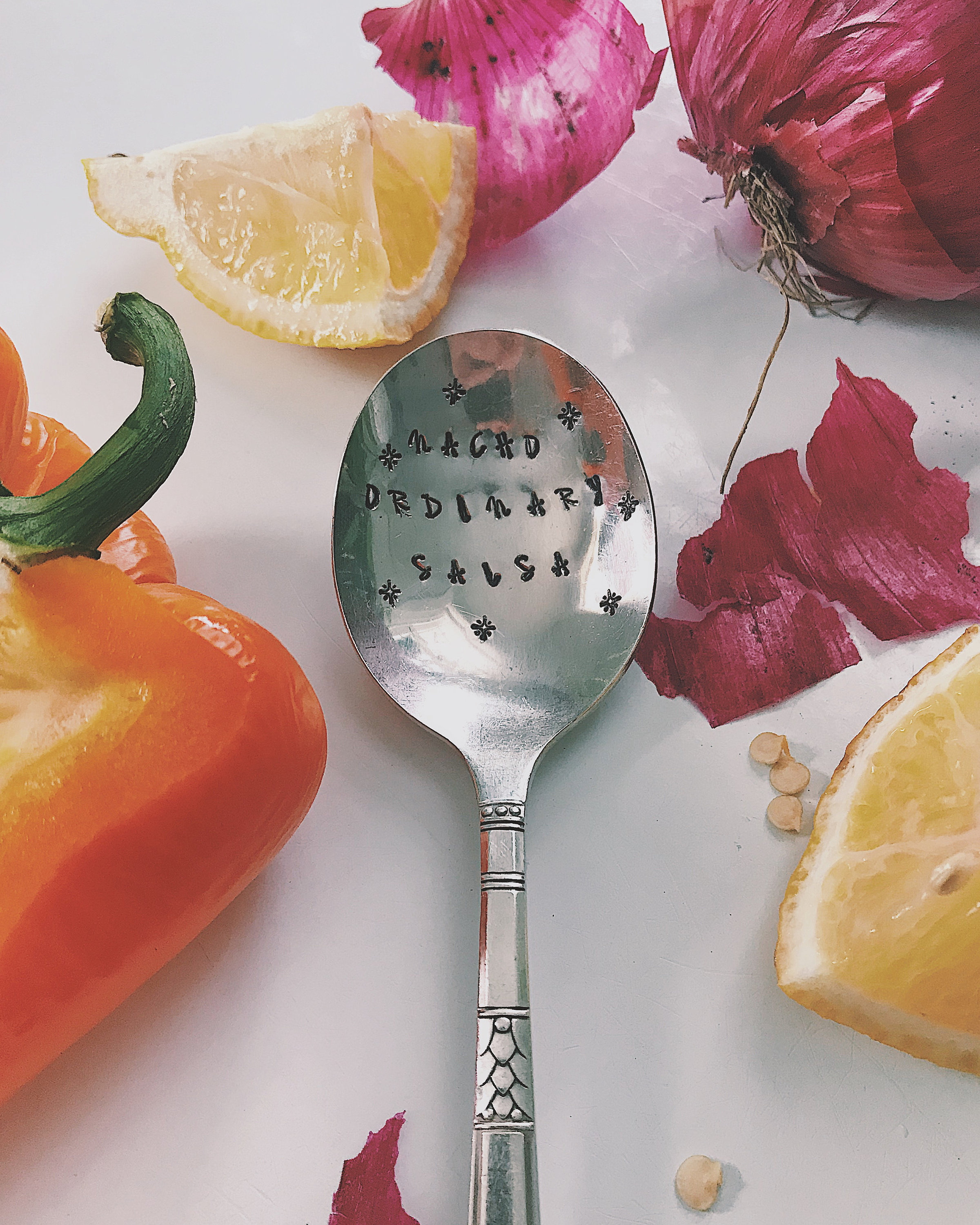 Nacho Ordinary Salsa Dip Spoon - Etsy