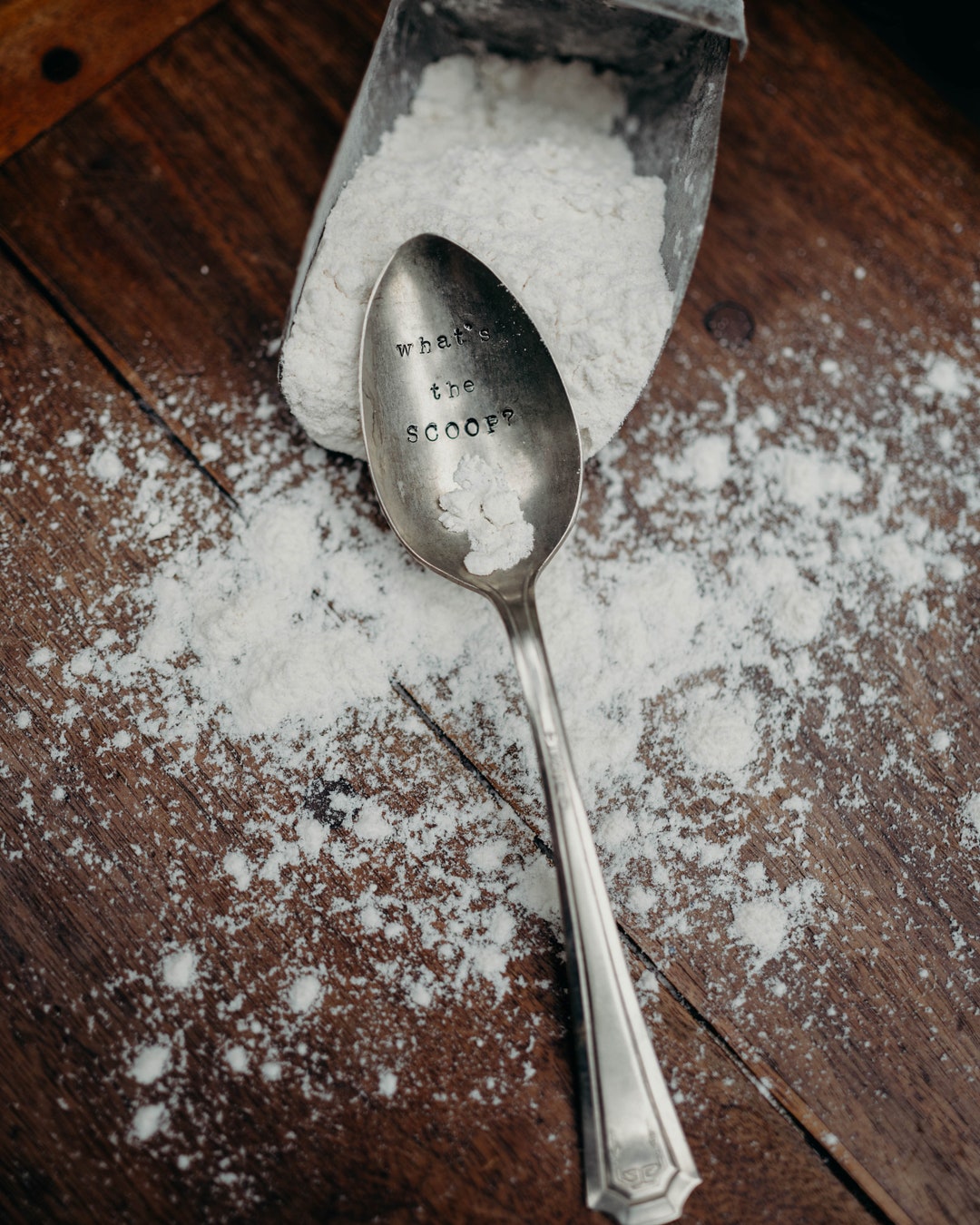 What’s the Scoop? Serving Spoon - Etsy