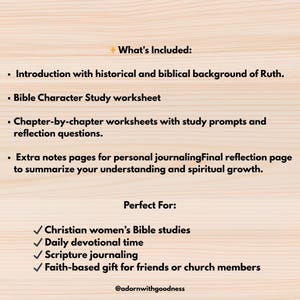 Ruth Bible Study Guide | Printable Bible Worksheets | Bible Study ...