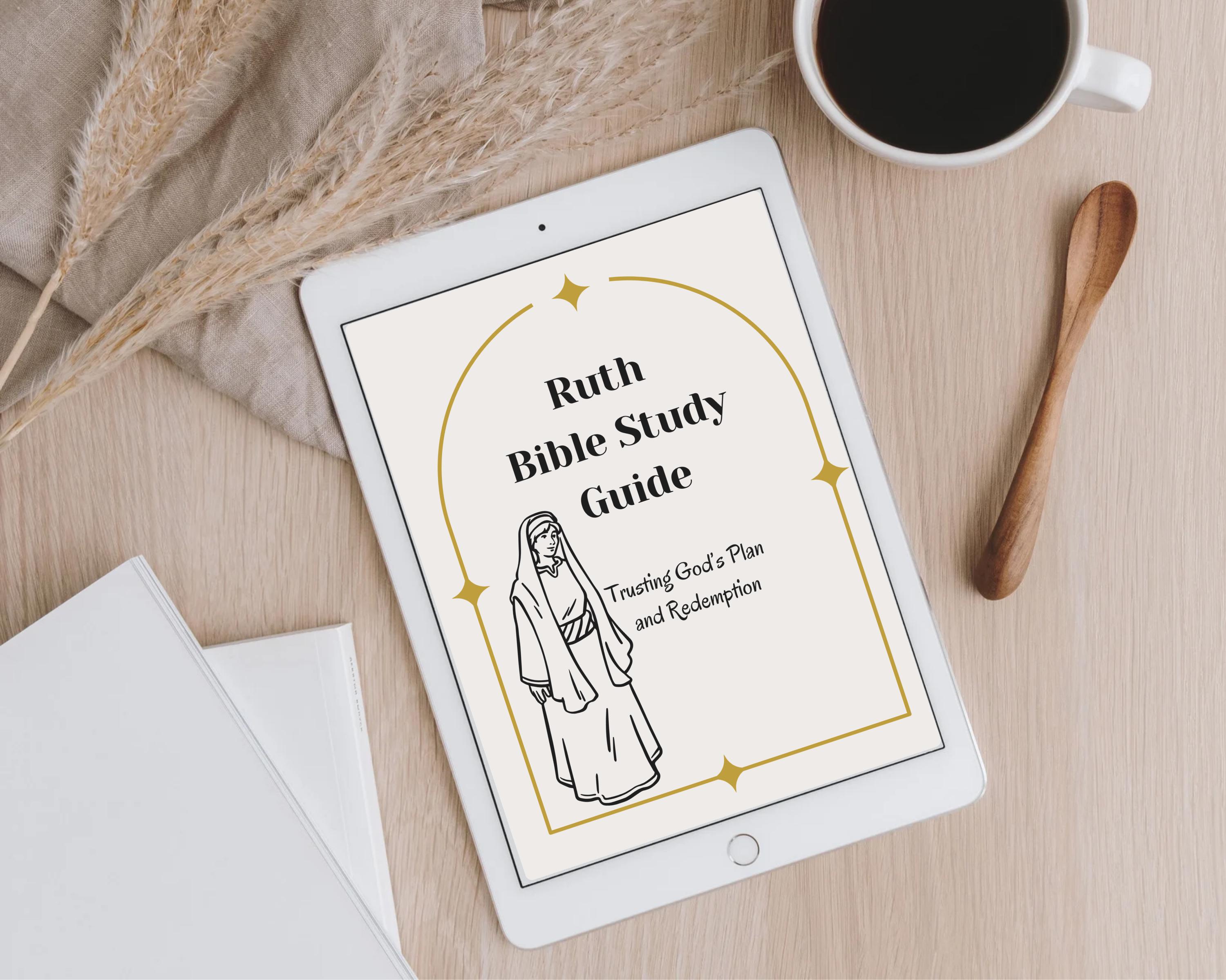 Ruth Bible Study Guide | Printable Bible Worksheets | Bible Study ...