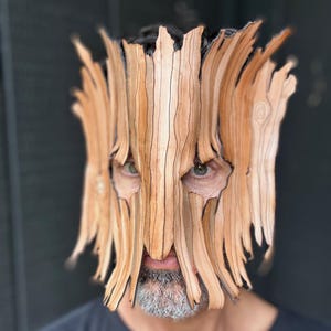 Tree Spirit Handmade Leather Mask for Masquerade / Halloween / Cosplay ...