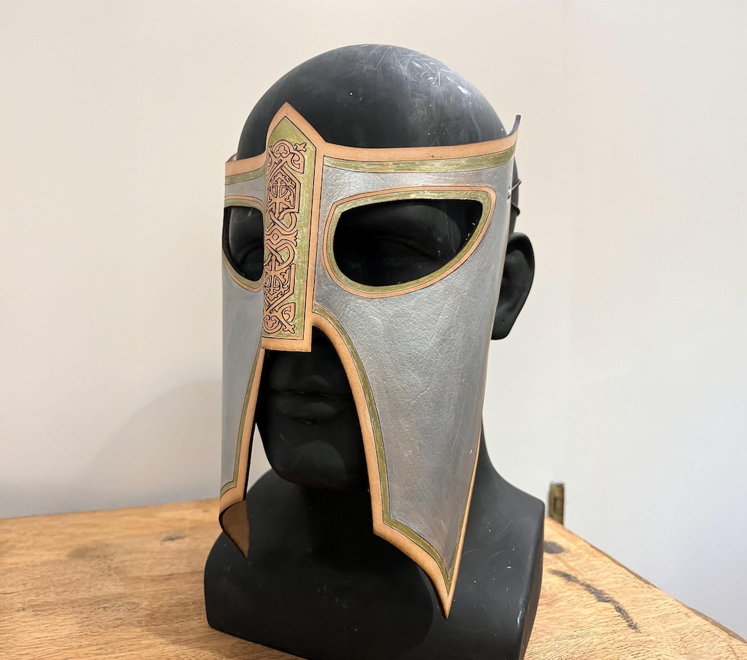 Knight Handmade Leather Mask for Masquerade / Halloween / Cosplay Masks ...