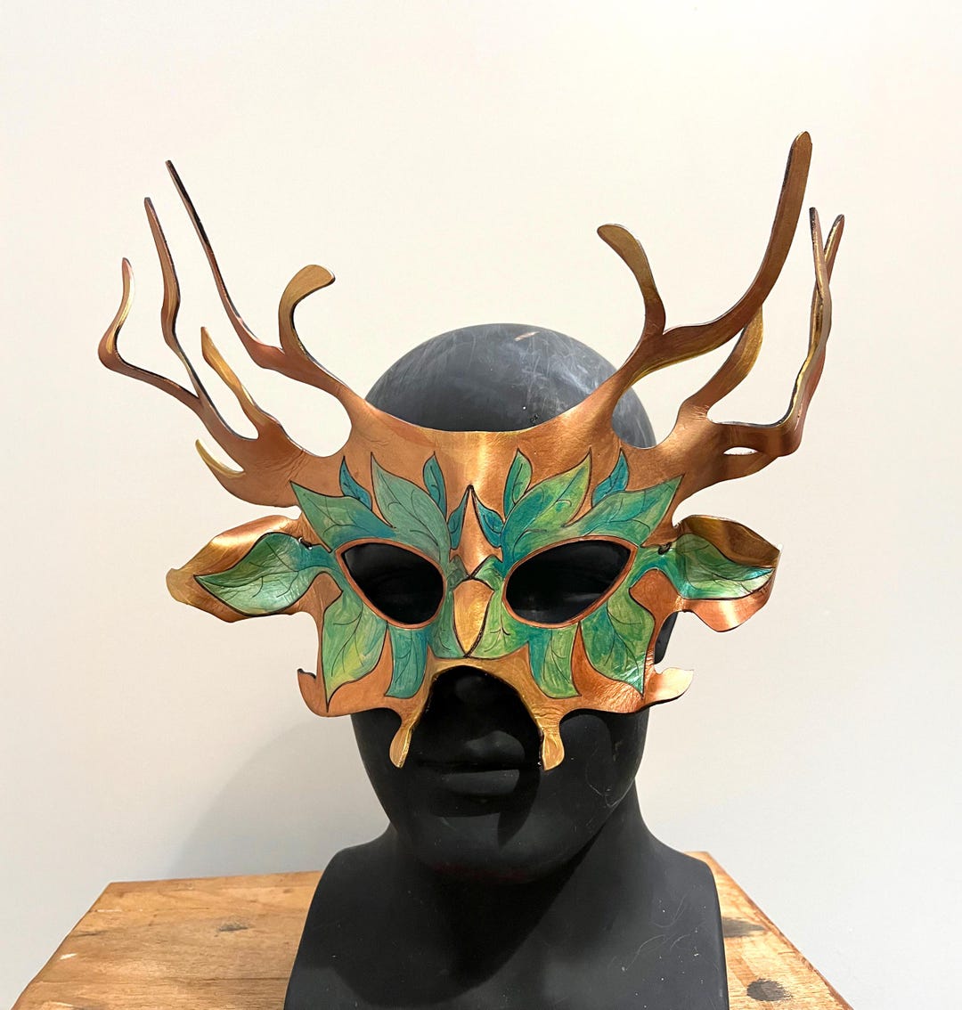 Fawn Deer Handmade Leather Mask for Masquerade / Halloween / Cosplay ...