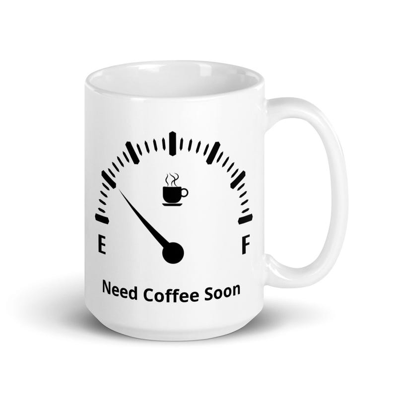 Fuel Gauge Mug - Etsy