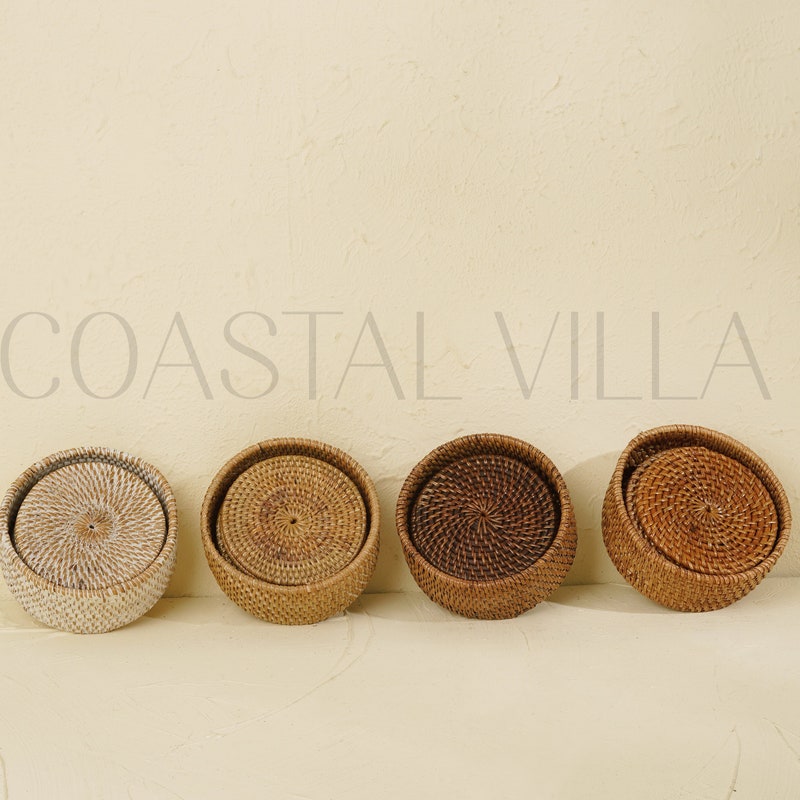 Jute Coaster Holder - Etsy UK