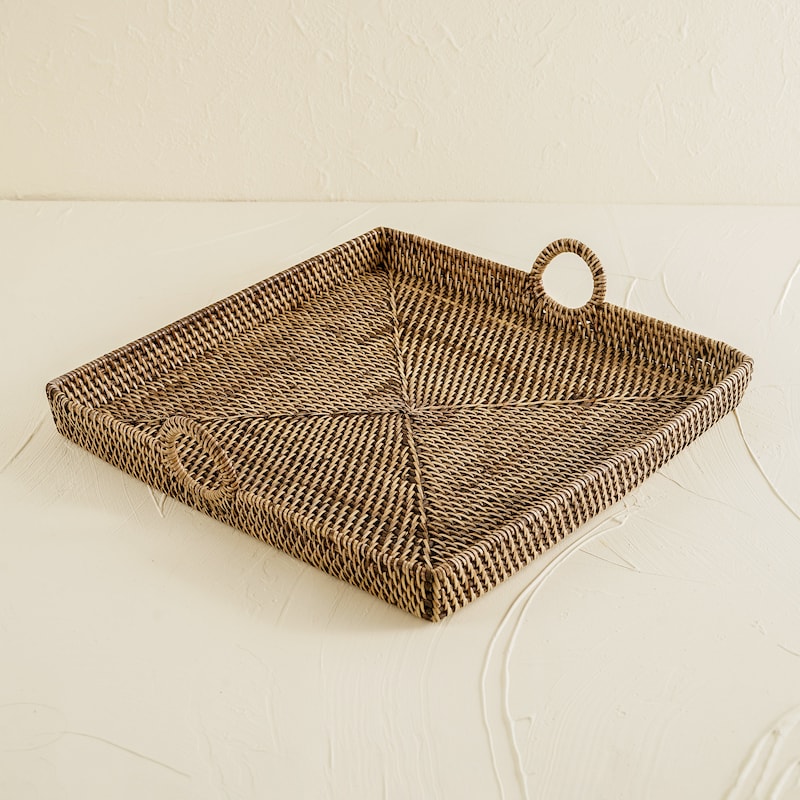 Wicker Tray - Etsy