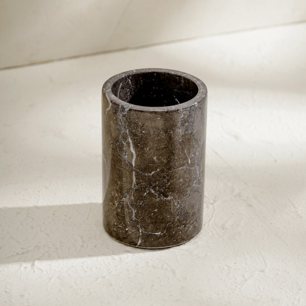Marble Toothbrush Holder - Etsy