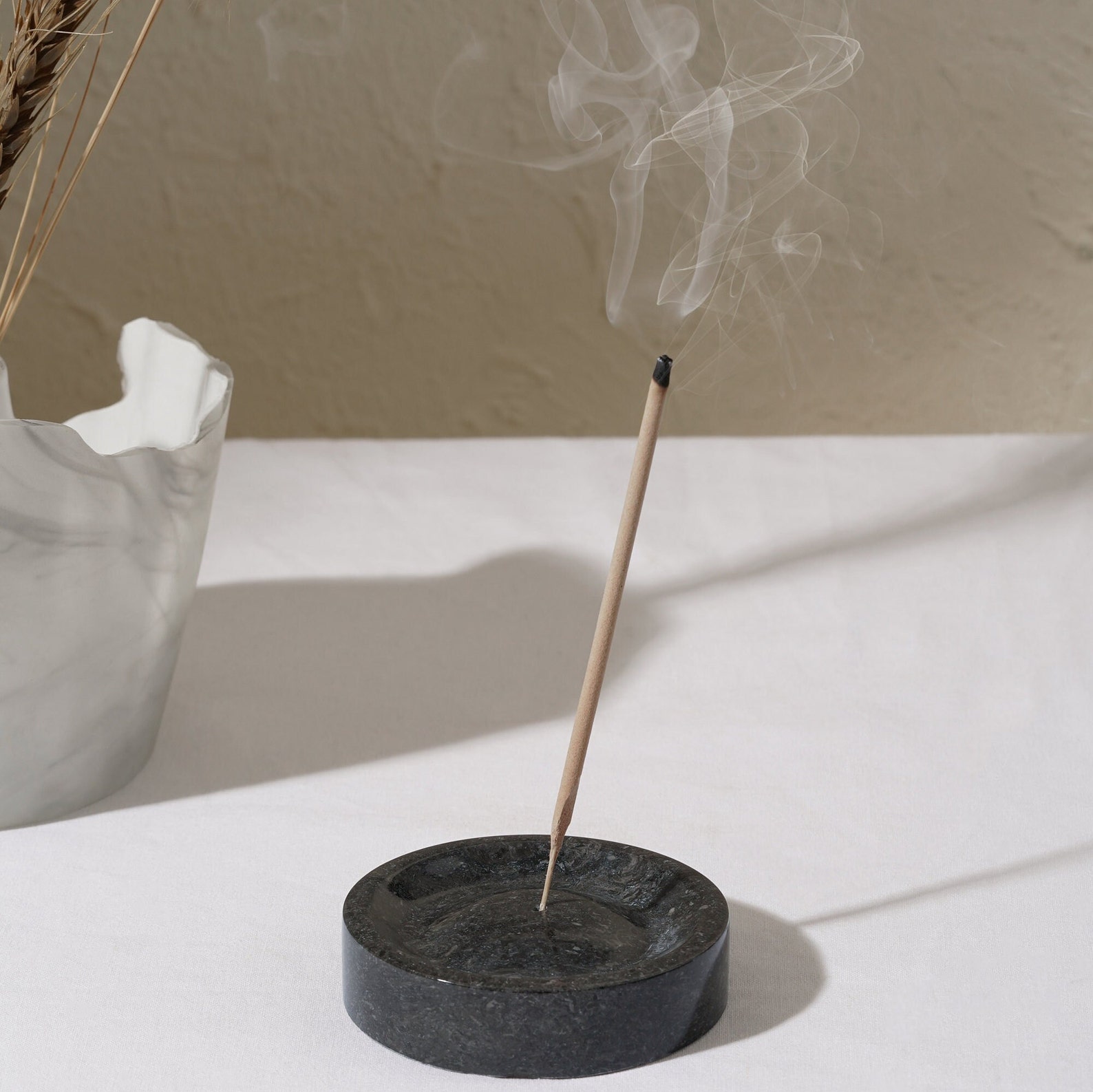 Incense Holder Marble / Incense Burner / Decorative Incense Stand / Set ...