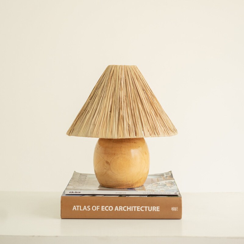 Raffia Lamp Shade - Etsy