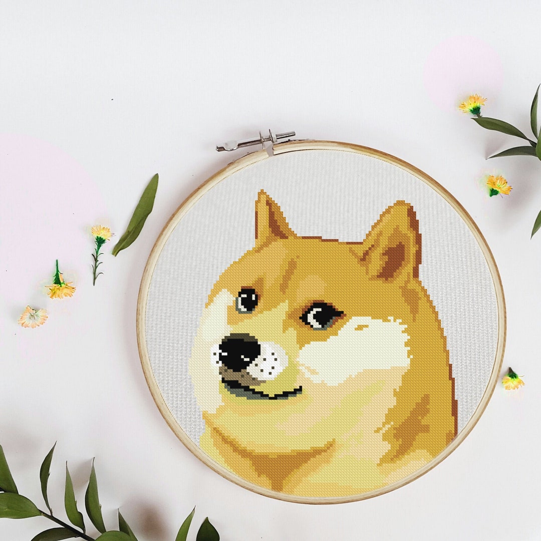 Doge Meme Cross Stitch Pattern - Etsy