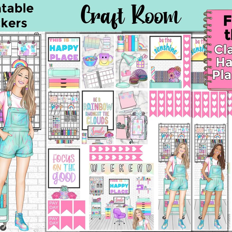 Crafting Stickers - Etsy