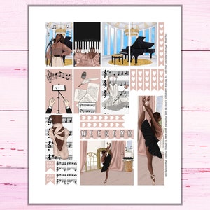 Artistic Printable Planner Stickers: Made to Fit the Classic - Etsy Canada