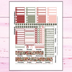 Christmas Printable Planner Stickers: Made to Fit the Classic Happy ...
