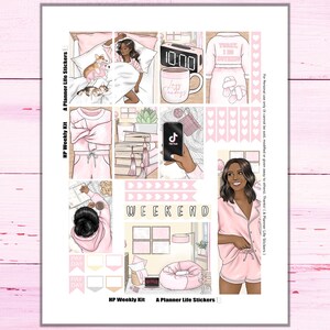 Relaxing Printable Planner Stickers: Made to Fit the Classic Happy ...