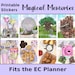 Monthly Amusement Park Printable Planner Stickers: Made to Fit the ...