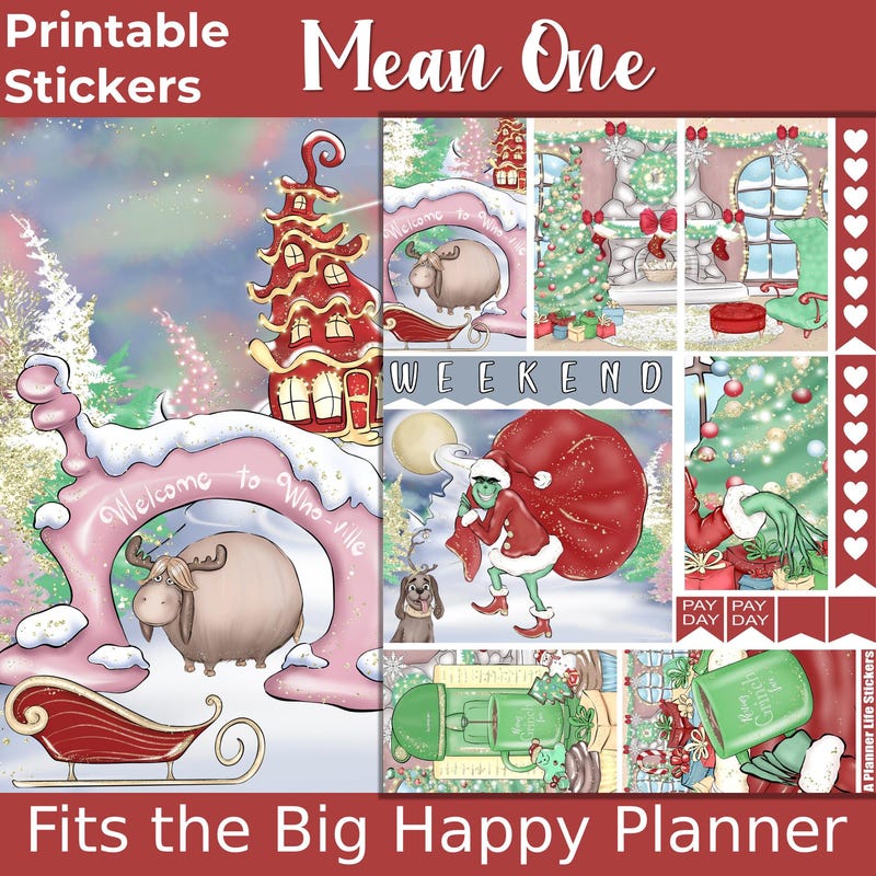 Weekly Planner 2026 Printable Moody - Etsy