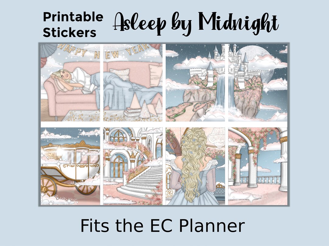 Printable New Year’s Planner Stickers: Made to Fit the Erin Condren ...