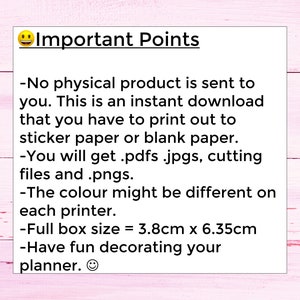 Mothers Day Printable Planner Stickers: Made to Fit the Classic Happy ...