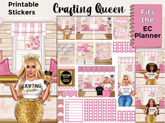 Get Organized with Free Printable Planner Girl Templates — Calendars 123