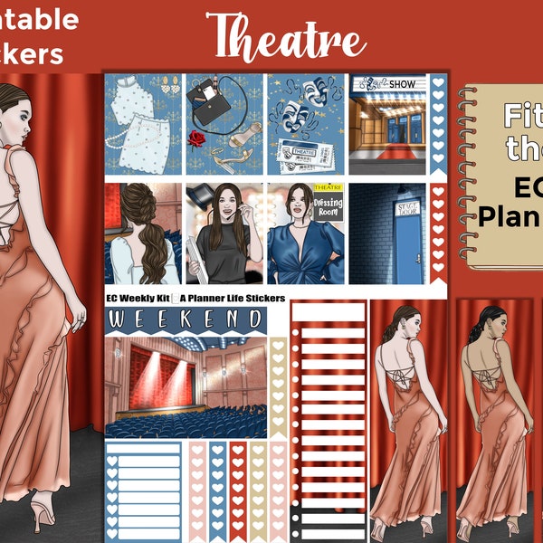 Theatre Stickers - Etsy