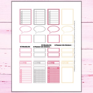 Printable Good Morning Planner Stickers: Made to Fit the Erin Condren ...