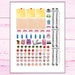 Artistic Printable Planner Stickers: Made to Fit the Classic - Etsy Canada