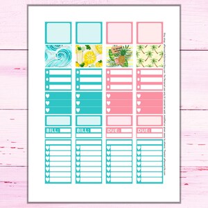 Summer Printable Planner Stickers: Made to Fit the Classic - Etsy Canada