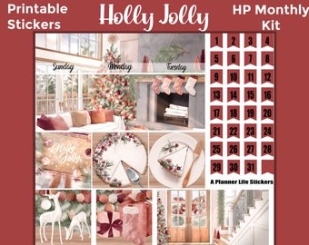 Holly Jolly Planner - Etsy