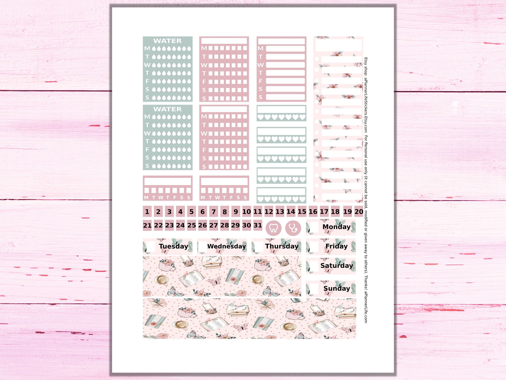 Printable Christian Planner Stickers: Made to Fit the Erin - Etsy