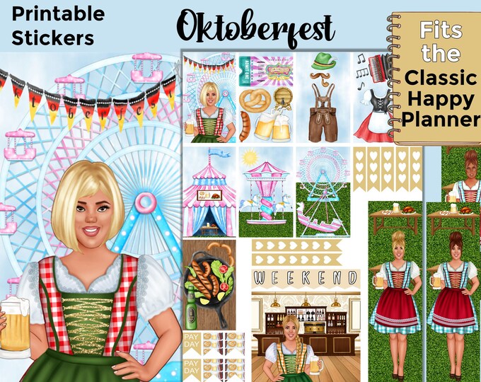 Oktoberfest Weekly Kit set of 35 Item 314 - Etsy