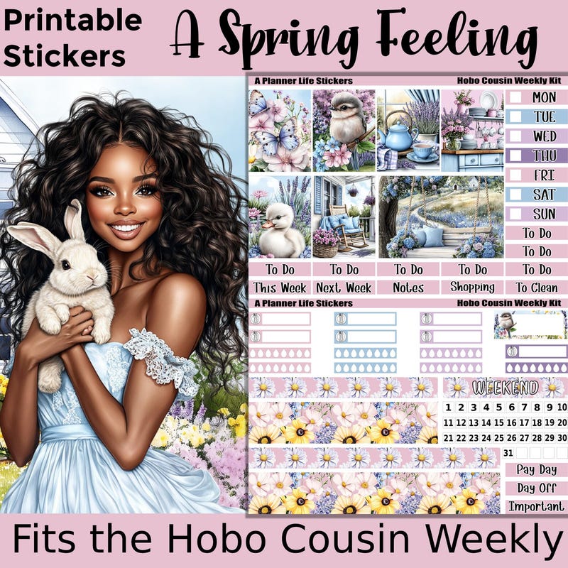 Floral Weekly Kit - Etsy
