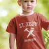 St. George Catholic Saint Hooded Sweatshirt, Catholic Kids Sweatshirt ...