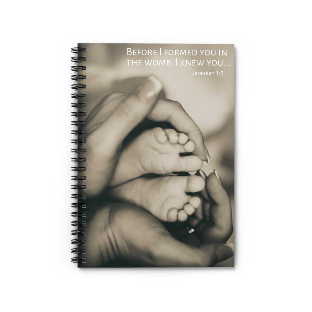 Pro Life Notebook, Catholic Gift, Christian Gift, Pro Life Gift ...