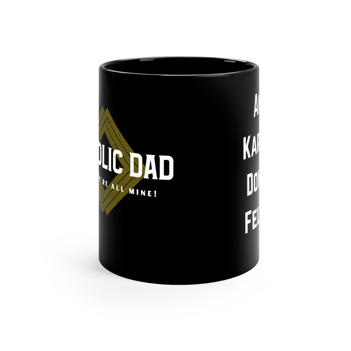 Catholic Dad Mug Personalized Dad Mug Catholic Father's - Etsy