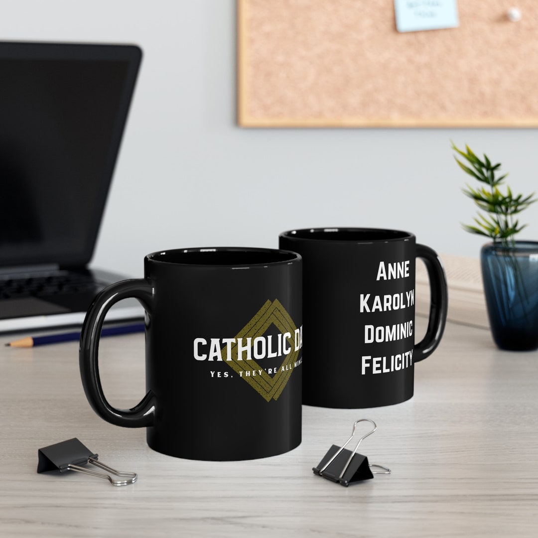 Catholic Dad Mug Personalized Dad Mug Catholic Father's - Etsy