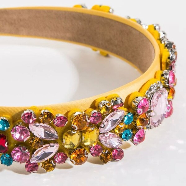 Yellow Headband - Etsy